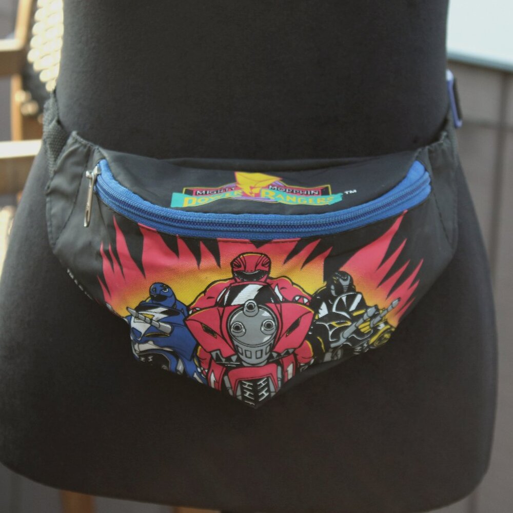 Rare Vintage Throwback Power Rangers Fanny Pack - Gem